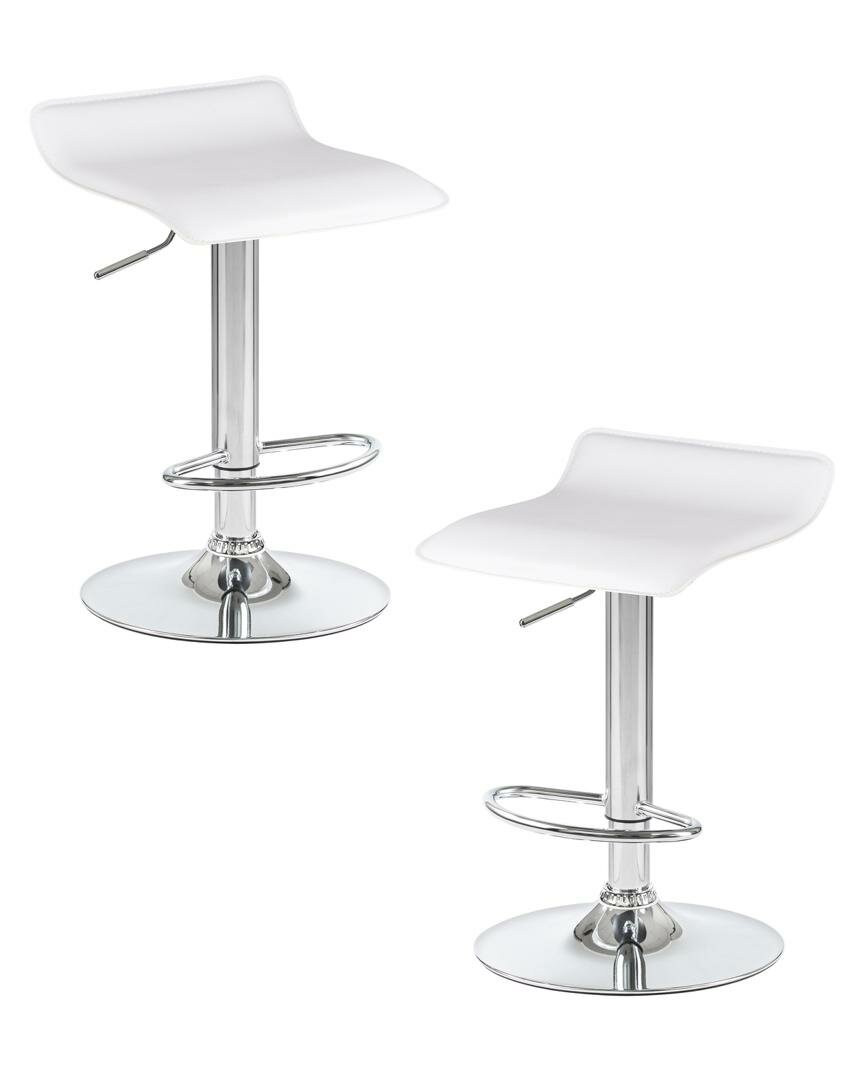 Стул барный DOBRIN Набор 2 шт Стул барный DOBRIN TOMMY, белый арт. LM-3013-N_CH-M_EL-white