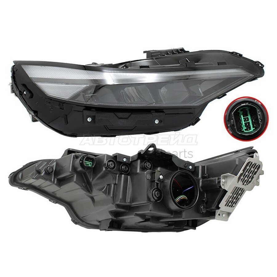 SAT ST-221-11HDEL24R Фара Hyundai Elantra 23- (Справа/ LED)