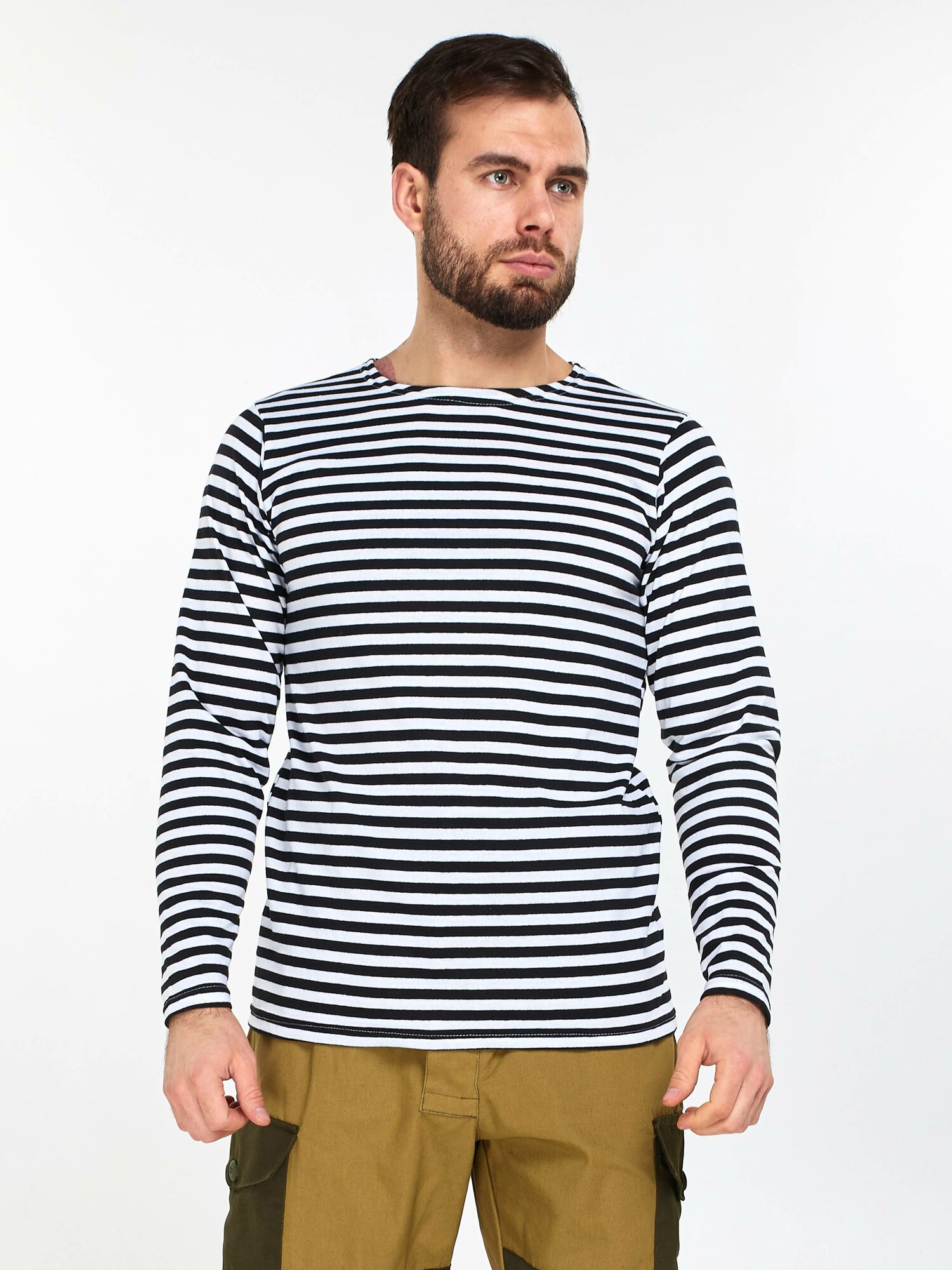 Тельняшка черная (44)