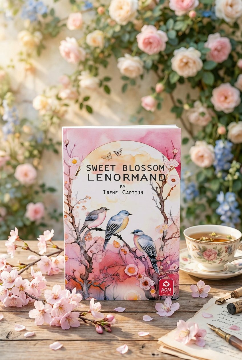 Карты Таро "Sweet Blossom Lenormand" AGM Urania / Сладкий цветок Ленорман 63689 AGM Urania