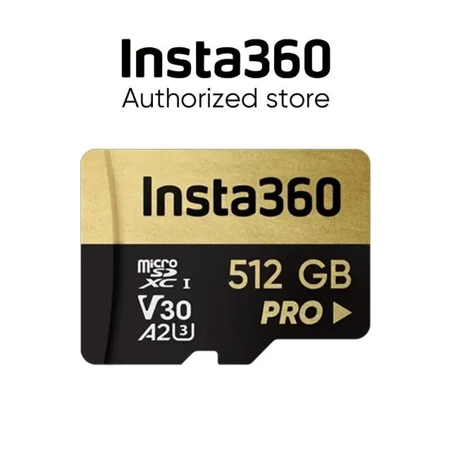 Карта памяти Insta360 512GB Memory Card Micro SD (3/A2/V30) CINSBAVM