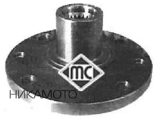 METALCAUCHO 90020 Ступица колеса RENAULT LOGAN/MEGANE/CLIO/KANGOO/19 86- пер.
