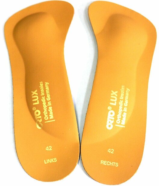 Полустельки ортопедические тонкие для модельной обуви с высоким каблуком Orto Lux, размер 38