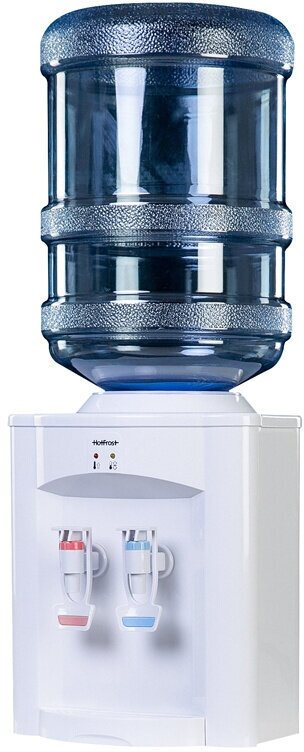 Кулер Hotfrost D95F настольный внутр. труб. белый