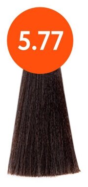 Краска для волос Ollin Professional N-JOY Крем-краска для седых волос 100мл, Цвет 5/77 светлый шатен интенсивно-коричневый