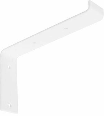 Кронштейн DOMART LOFT 200 мод. 1, белый, держатель настенный, крепление на стену, полкодержатель, уголок мебельный