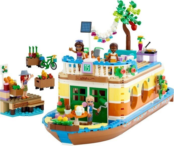 Конструктор LEGO Friends 41702 Плавучий дом на канале