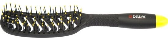 Щётка для укладки волос Dewal Professional DEWAL BNN83 BANANA black продувная