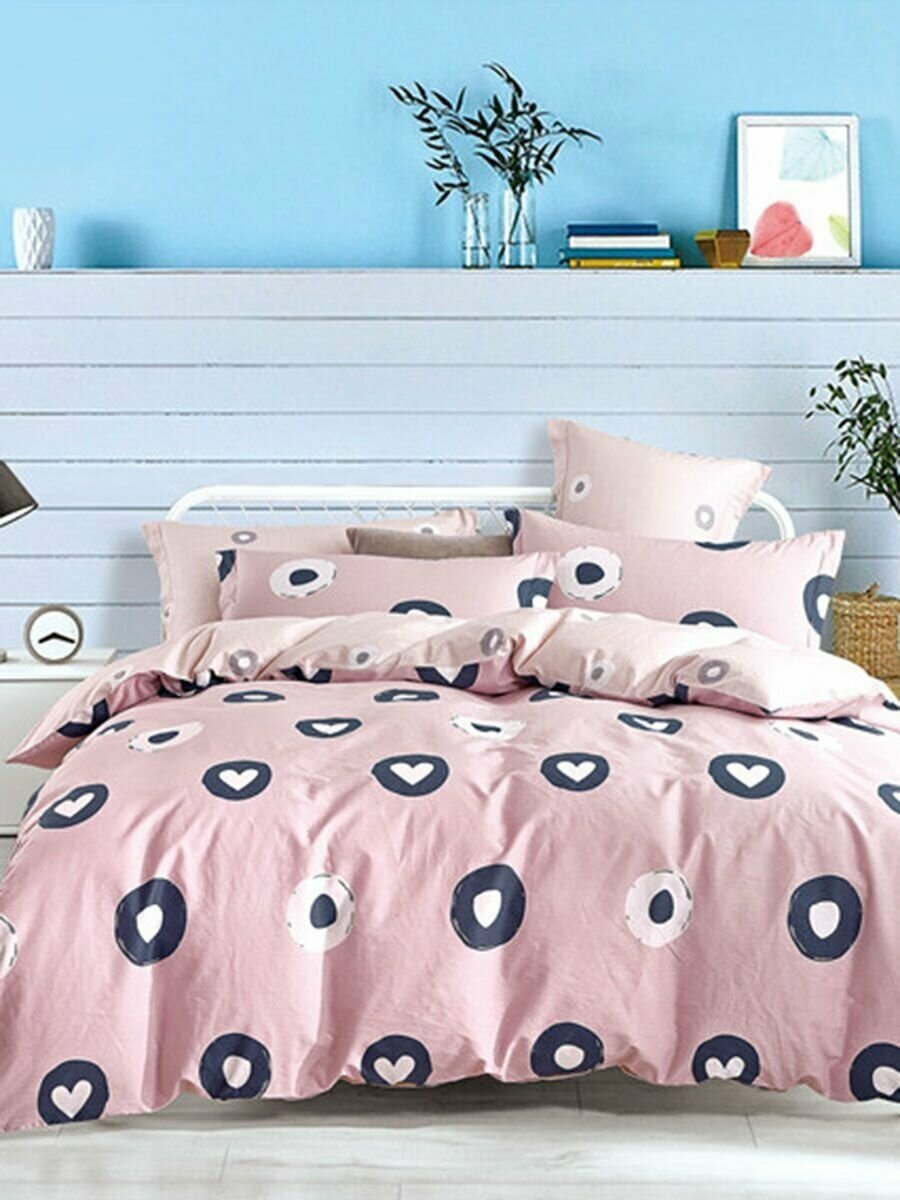 Комплект постельного белья Сад Снов, Сладкая нега, 1,5 спальный, сатин 100%хлопок