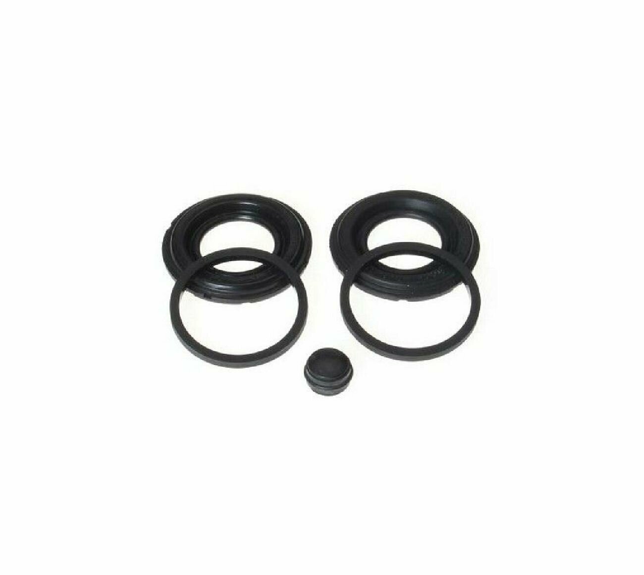 Ремкомплект тормозного суппорта (заглушки, направляющие втулки, болты), BREMBO FKT043