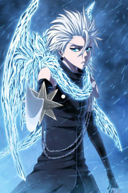 Гобелен плакат панно на стену Тосиро Хицугая (Toushirou Hitsugaya) из аниме Блич (Bleach)