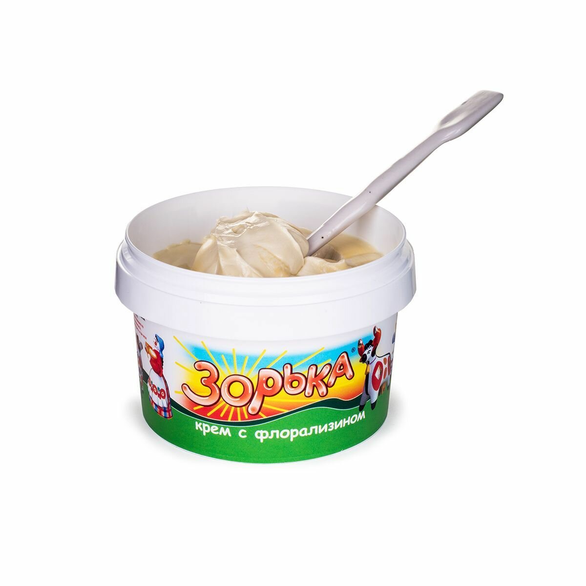 Крем Зорька с флорализином для ежедневного ухода за выменем и лапами животных 200г