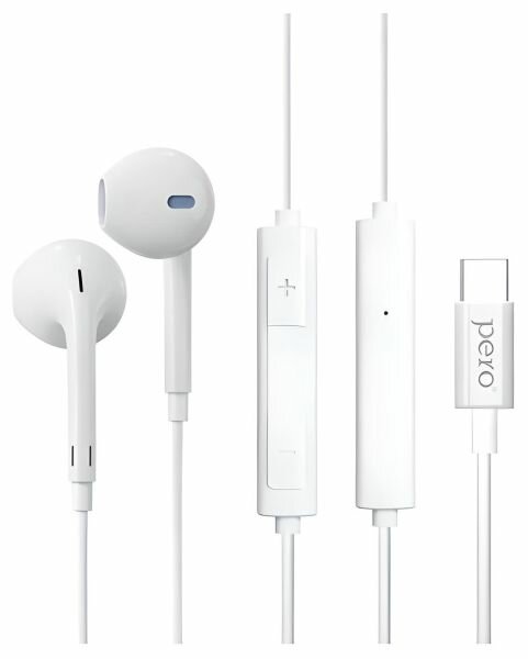Наушники PERO EP18 Type-C White (Белый)