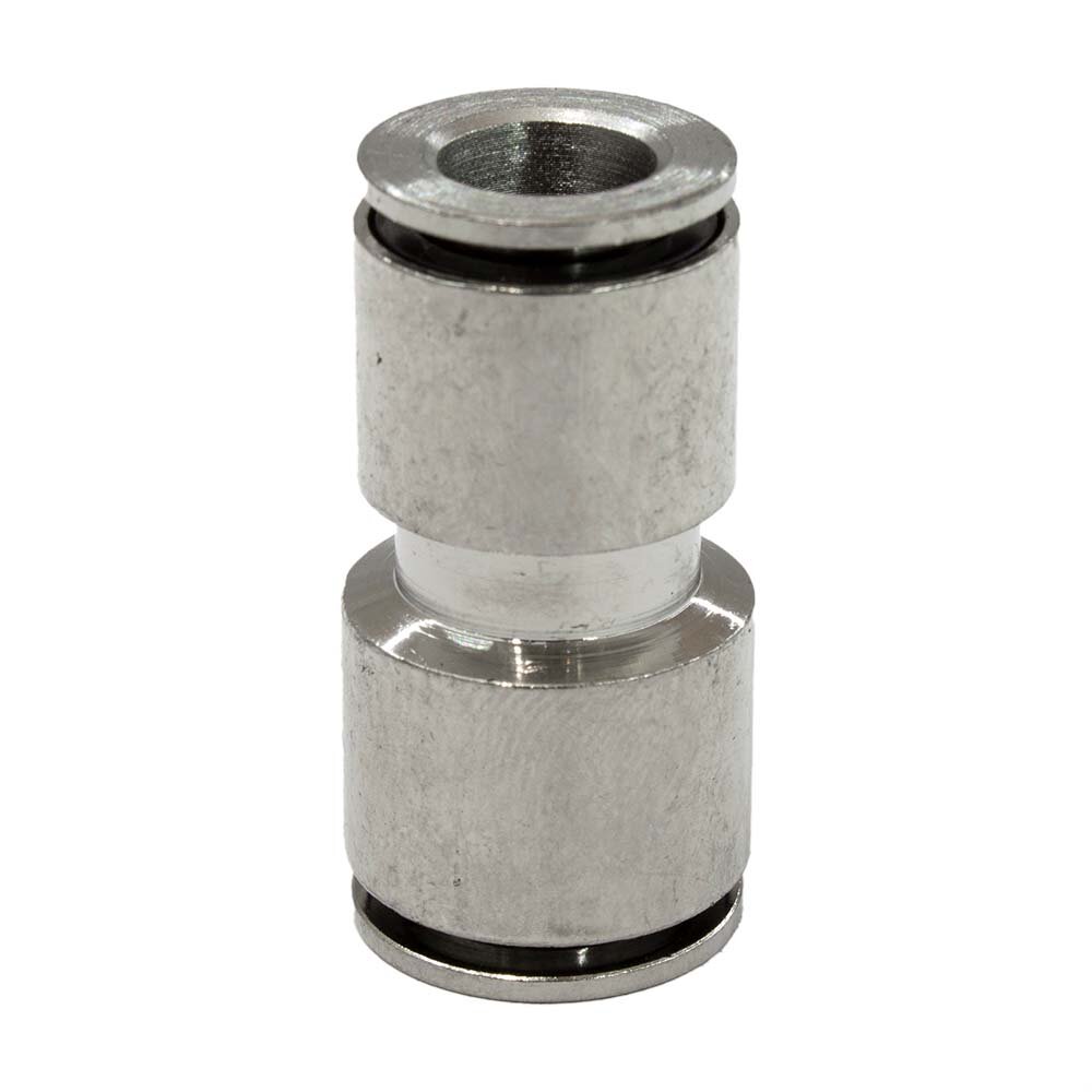 Пневмофитинг цанговый прямой переходной Cn-I-10-12 для полиуретановых и рильсановых трубок, Арт. 5338