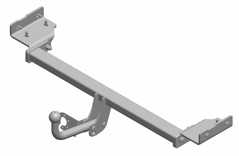 Фаркоп AvtoS HY 22 для Hyundai ix35 2010-2015, Kia Sportage 2010-2015(паспорт и сертификат в комплекте)(без электрики)