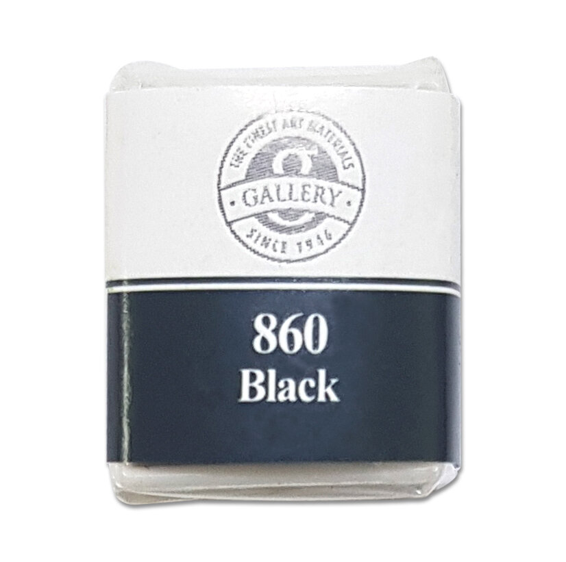 Mungyo Профессиональные акварельные краски, мал. кювета, цвет черный