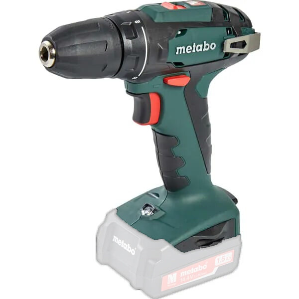 Дрель-шуруповерт аккумуляторная Metabo BS 14.4 кейс В подарок, без Аккумулятора, без зарядного устройства