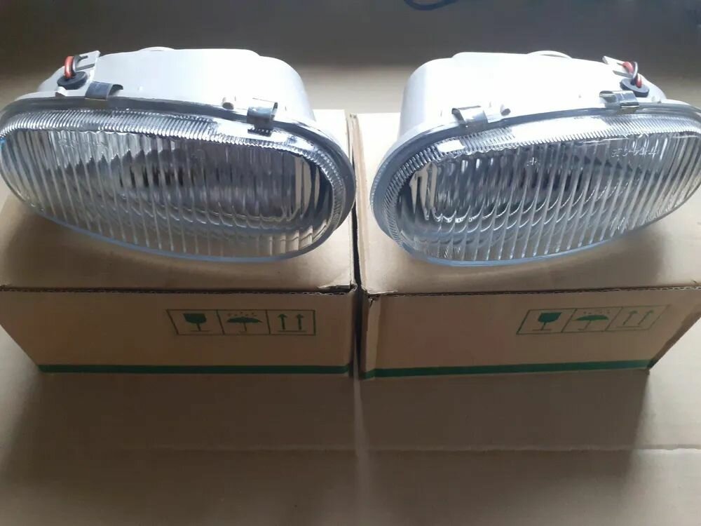 Правая и левая туманка шевроле ланос Chevrolet Lanos фары противотуманные комплект 2 шт.