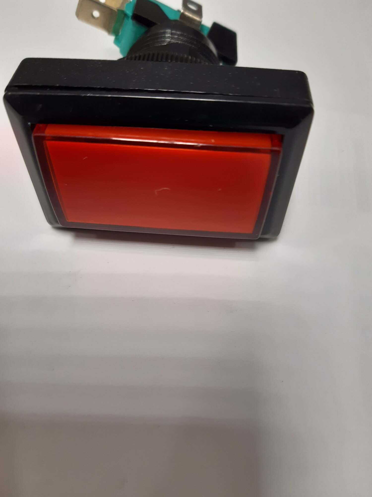 Кнопка PBS-34 прямоугольная 50х34мм, б/фиксации, б/подсветки