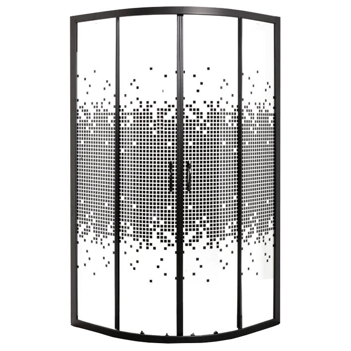 Душевой уголок Мономах 80х80 10000008618 матовый