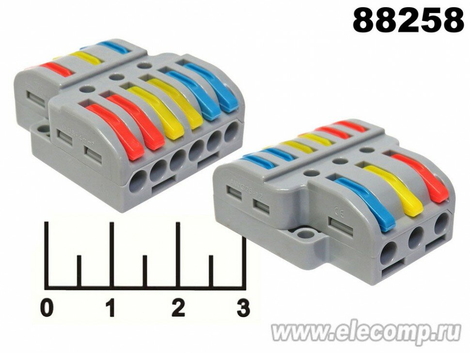 Клемма разветвительная 3/6 (4.0) LT-633 AWG28-12 (800497)