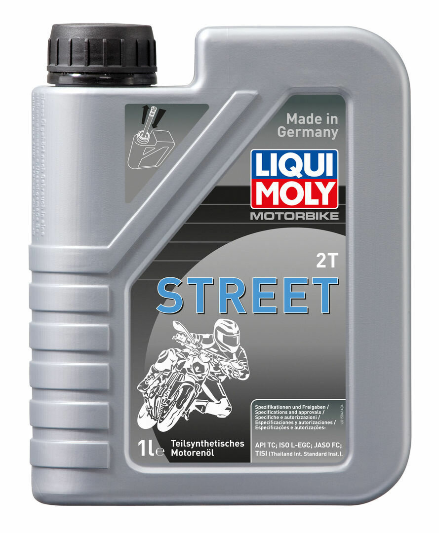 LIQUI MOLY Масло моторное Liqui Moly Motorbike 2T Street полусинтетическое 1л
