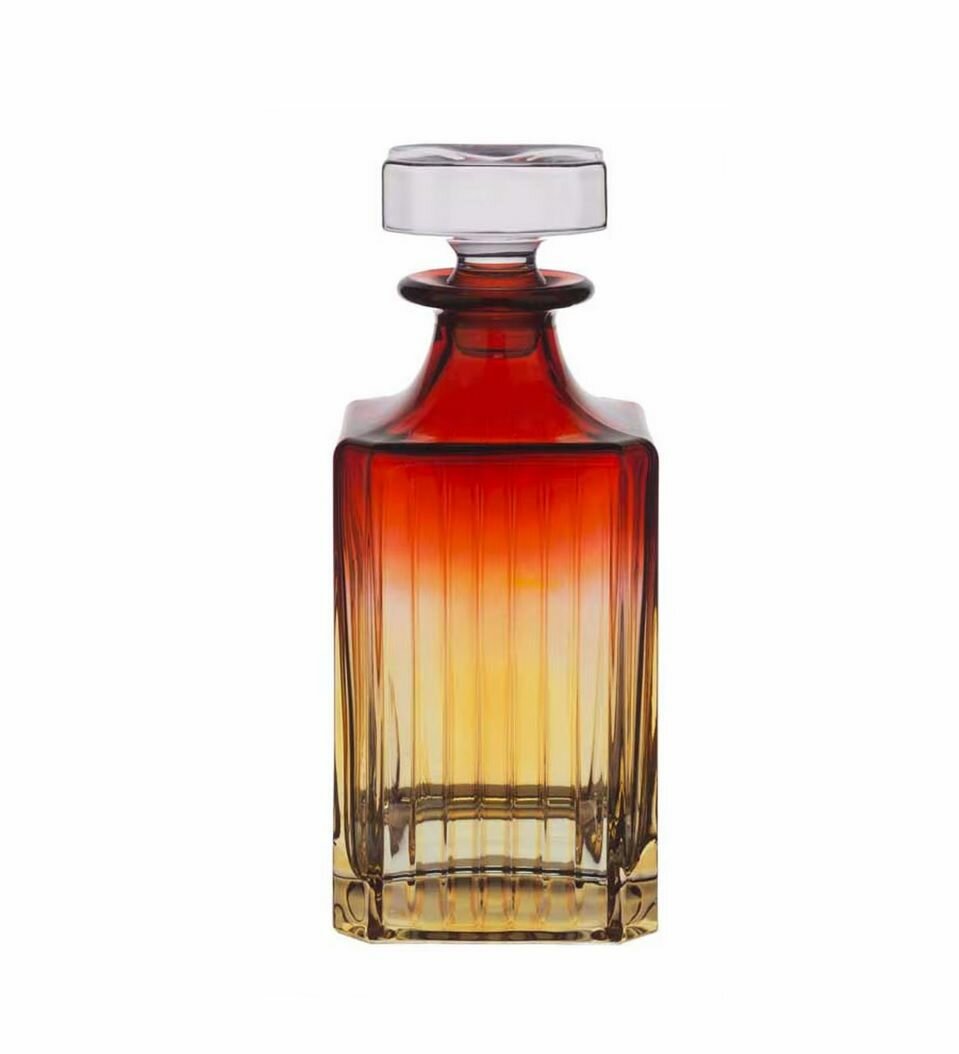 Декантер Cre Art DOMINA хрустальное стекло H 19