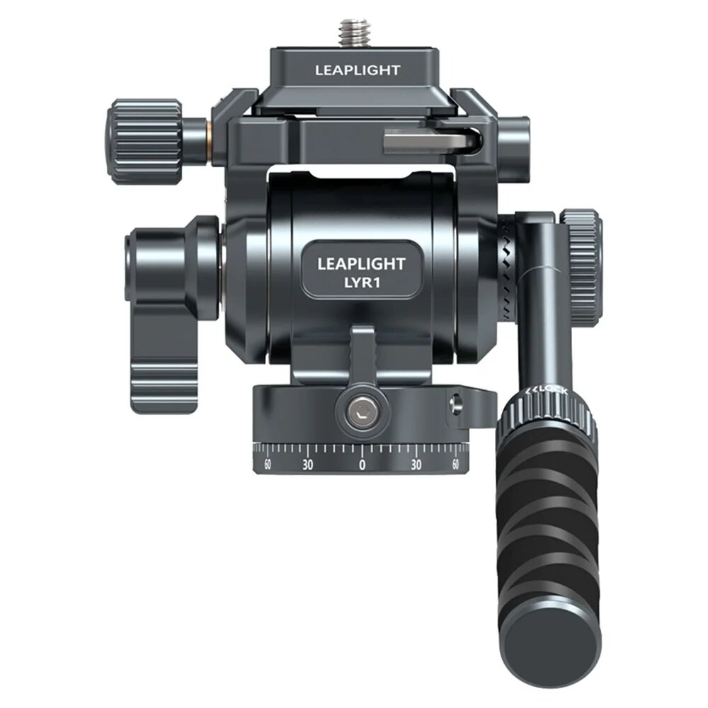 Серый LEAPLIGHT шаровая головка штатива Hydraulic ballhead