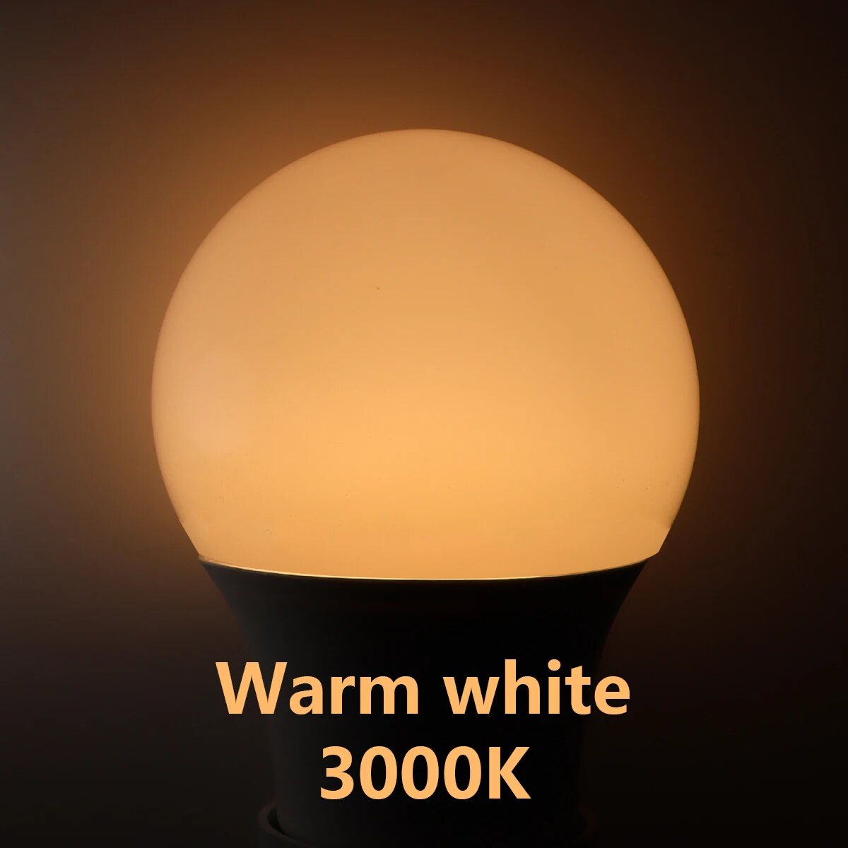 LED лампа Gatetop A60 10 Вт 12В 24В 48В 3000K, 6 шт, E27
