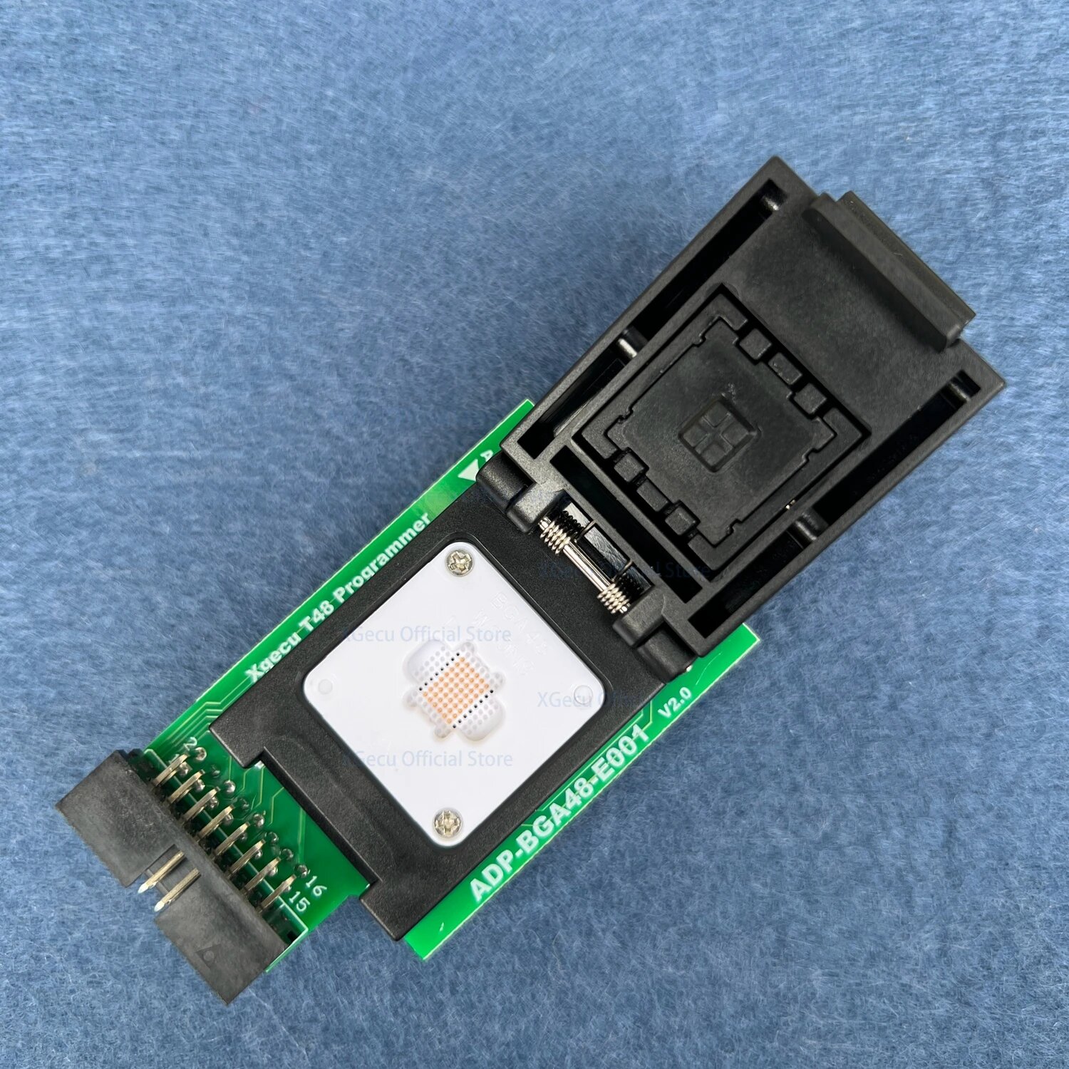 Адаптер USB XGecu T48 BGA48, двойной держатель зонда, длительный срок службы — фото 1