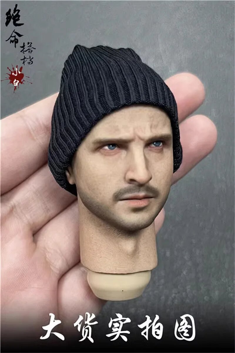 Фигурка Aaron Paul 1/6 The Breaking Bad Head Cap