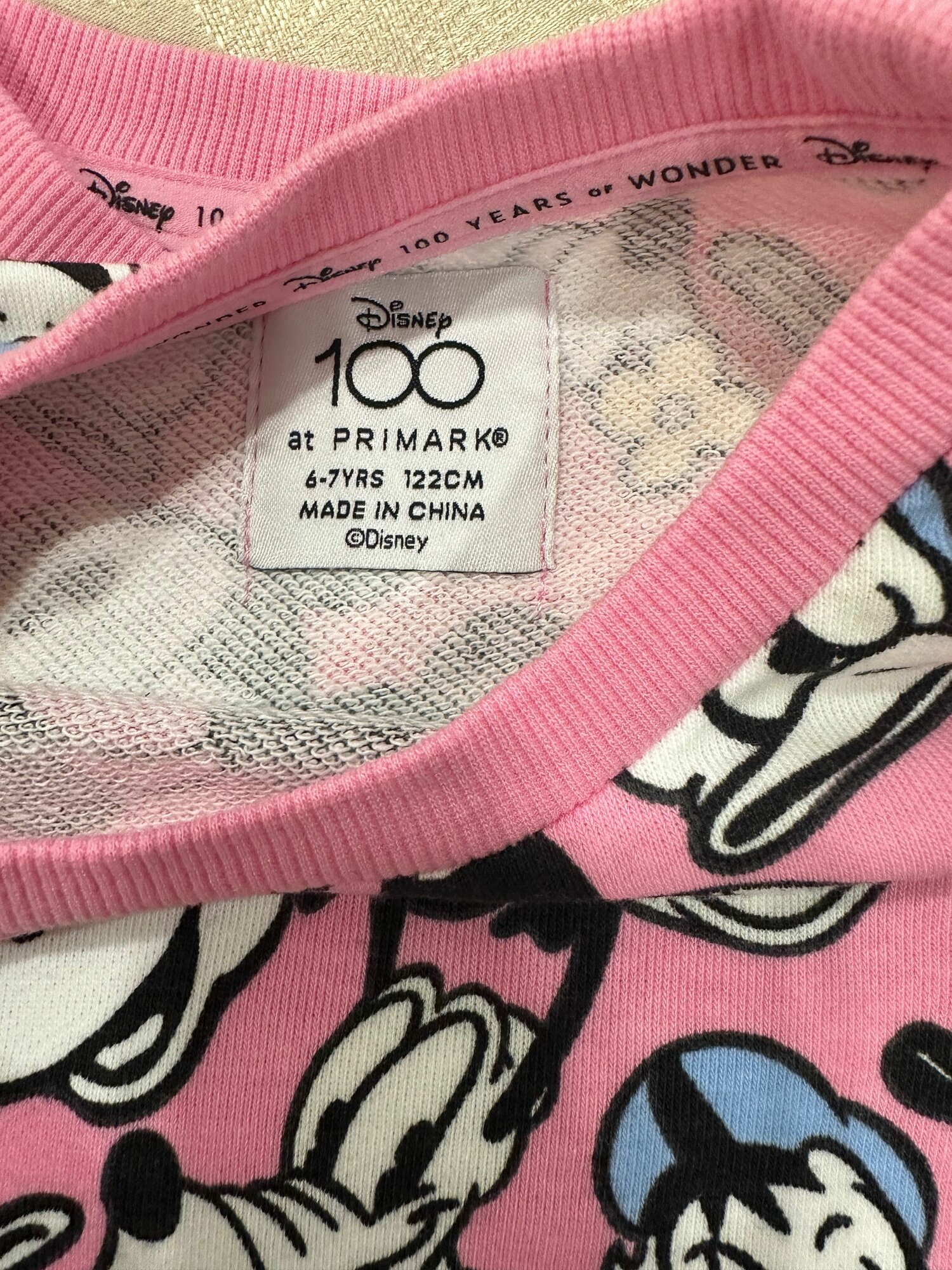Платье Primark Осень-зима 2023, размер 6-7 лет, разноцветный — фото 1