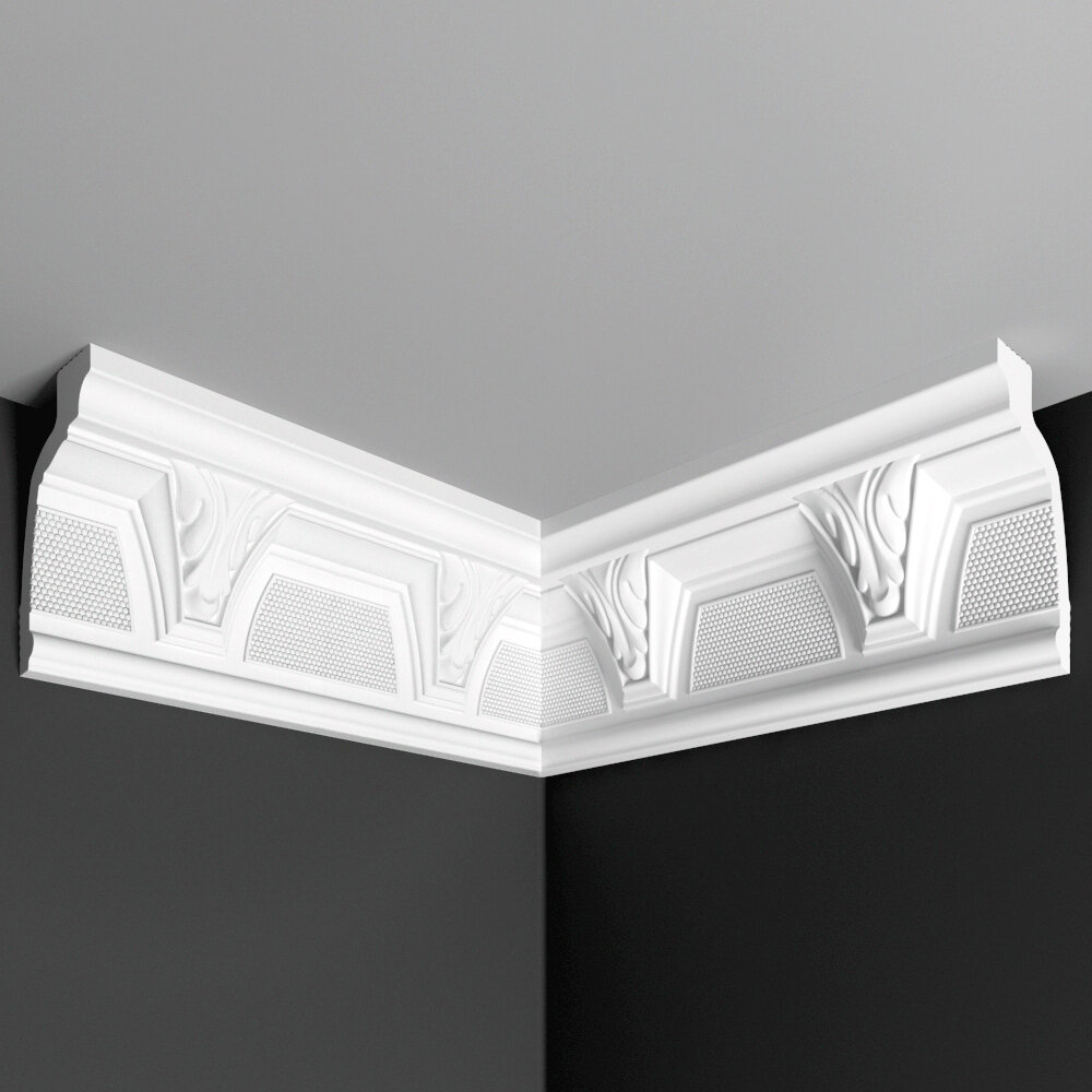 Угол Внутренний к Плинтусу Де-Багет ДП 30/90 Д2000хШ46хВ77 мм.