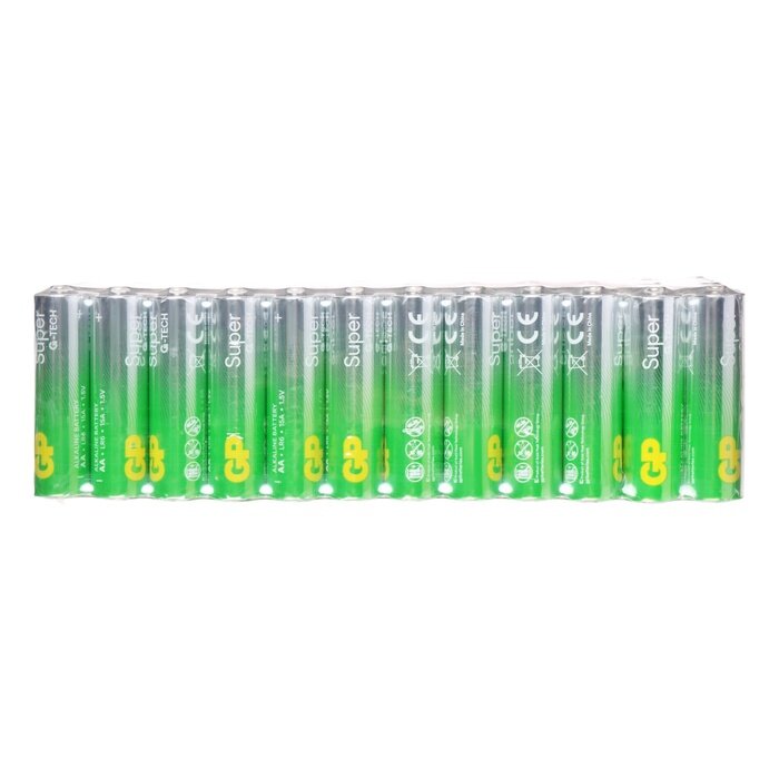 Батарейка алкалиновая GP Super Alkaline, AA, LR6-60BOX, 1.5 В, набор, 60 шт.