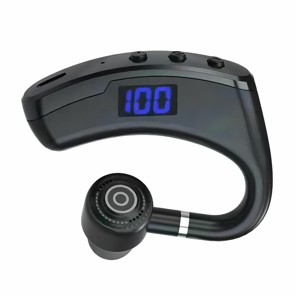 Беспроводная светодиодная гарнитура v9 Bluetooth-гарнитура-вкладыш со светодиодной подсветкой в режиме длительного ожидания