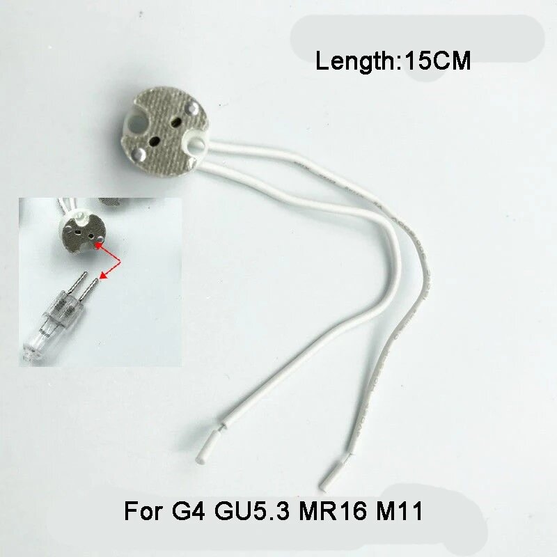 Розетка для лампы XunShiNi G4 G9 G10 GU5.3 MR16 MR11