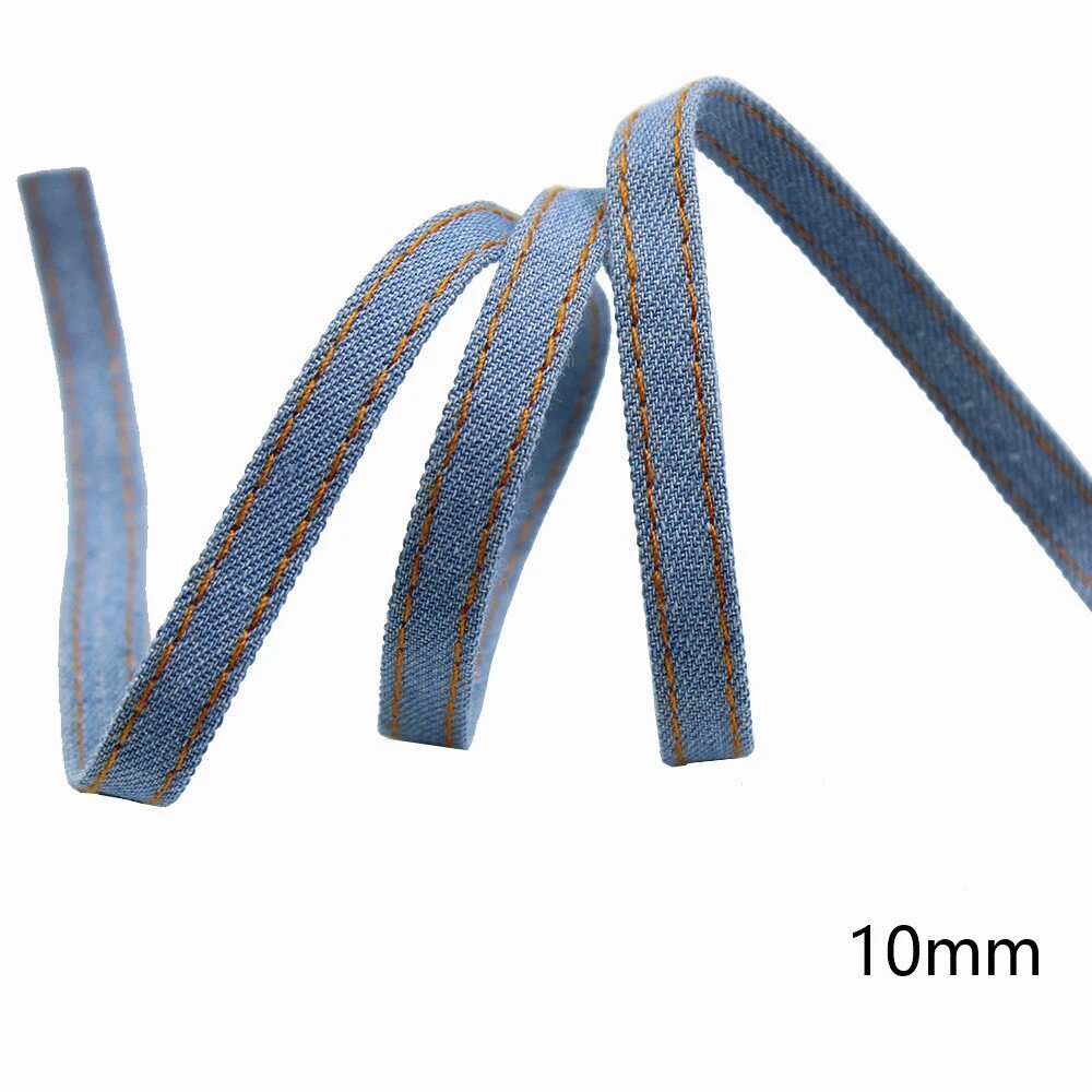 Джинсовая лента YAMA 5 ярдов 10-38 мм