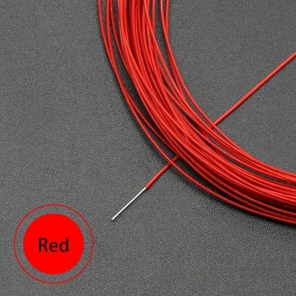 0,06 ~ 0,5 м2 20 ~ 30AWG одножильный птфэ провод FEP изоляция посеребренный медный кабель высокой чистоты HiFi аудио динамик кабель для наушников