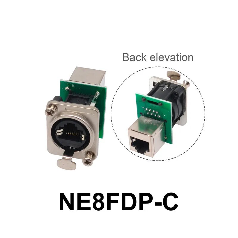 Сетевой разъем NE8FDP-C, 8P8C