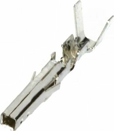 Контакт MOLEX 0039000207 "мама" 18-24AWG Mini-Fit Jr луженые обжим лента 9А 1 шт