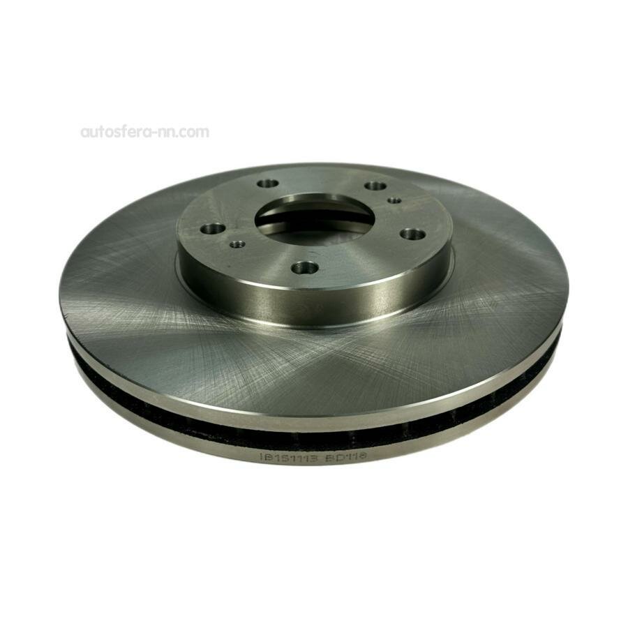 IBERIS IB151113 диск тормозной передний вентилируемый NISSAN X-TRAIL (T30) -13, X-TRAIL (T31) -14, PRIMERA (P12) -08