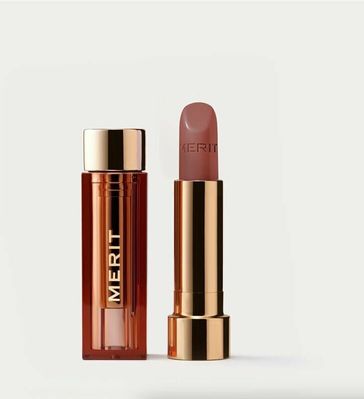 Merit Помада для губ Signature Lip Lightweight Lipstick, 3 гр, Baby is Neutral Pink, сатиновая