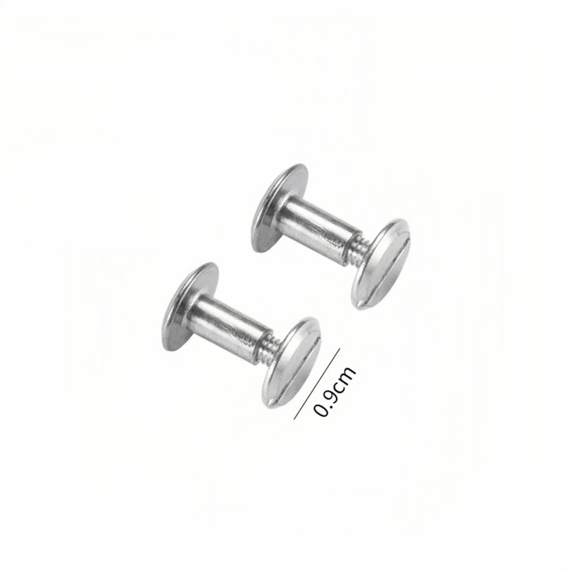 Металлические спиральные кольца для переплета Silver-2PCS