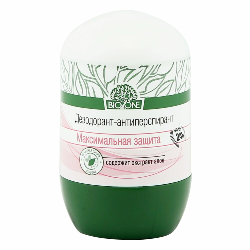 Биозон Дезодорант-антиперспирант максимальная защита 50мл