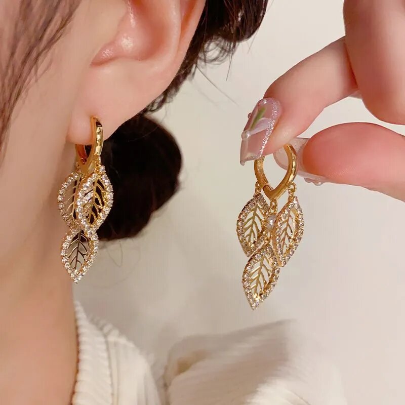 Серьги, фианит