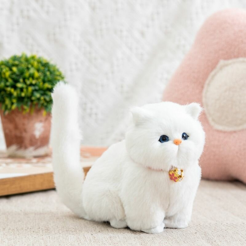 Игрушка-кукла "Кошка" oneZ, мягкий искусственный мех, для детей от 0 до 18 месяцев