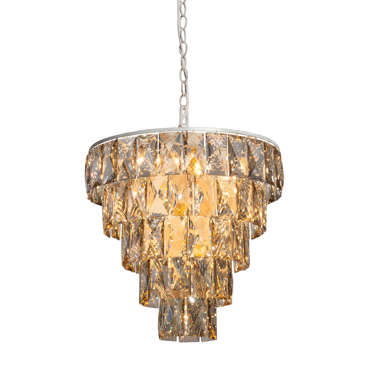 Люстра подвесная Vitaluce V5278-0/20+1, 21 лампа, E14 макс. 40Вт, 63м2, цвет бело-бежевый матовый. %Распродажа!%