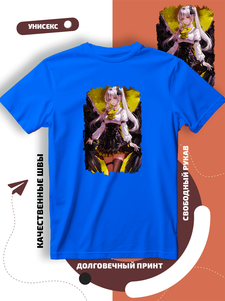 Футболка аниме девушка