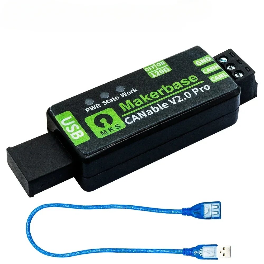 Makerbase CANable V2.0 Pro S USB-CAN адаптер