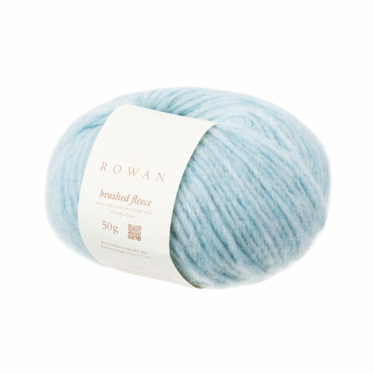 Brushed Fleece /Брашт Флис/ пряжа Rowan, 9802176 (271, fog (туман), голубой)
